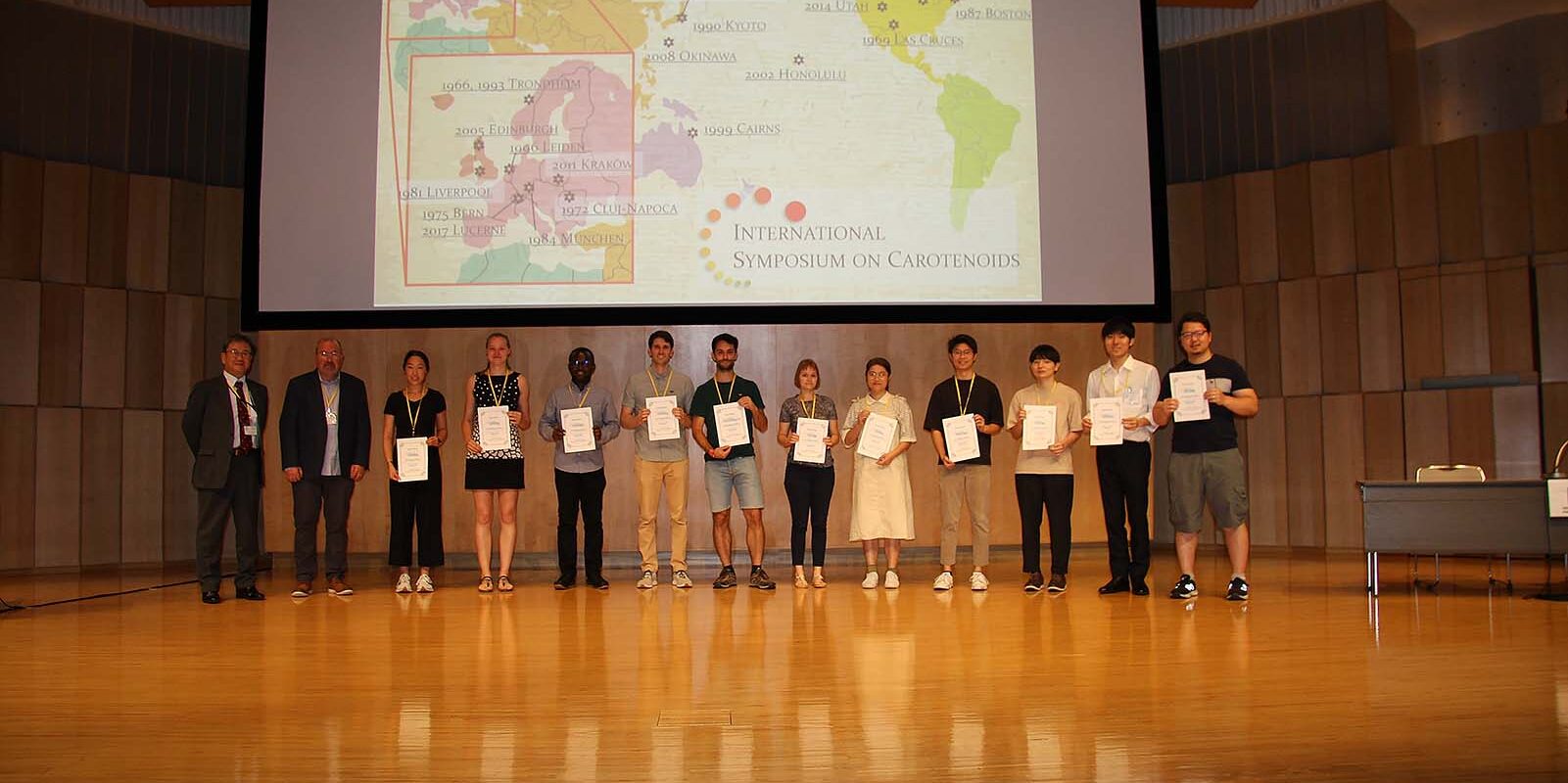 The ICS 2023 travel awardees thank all the Society members for their ...